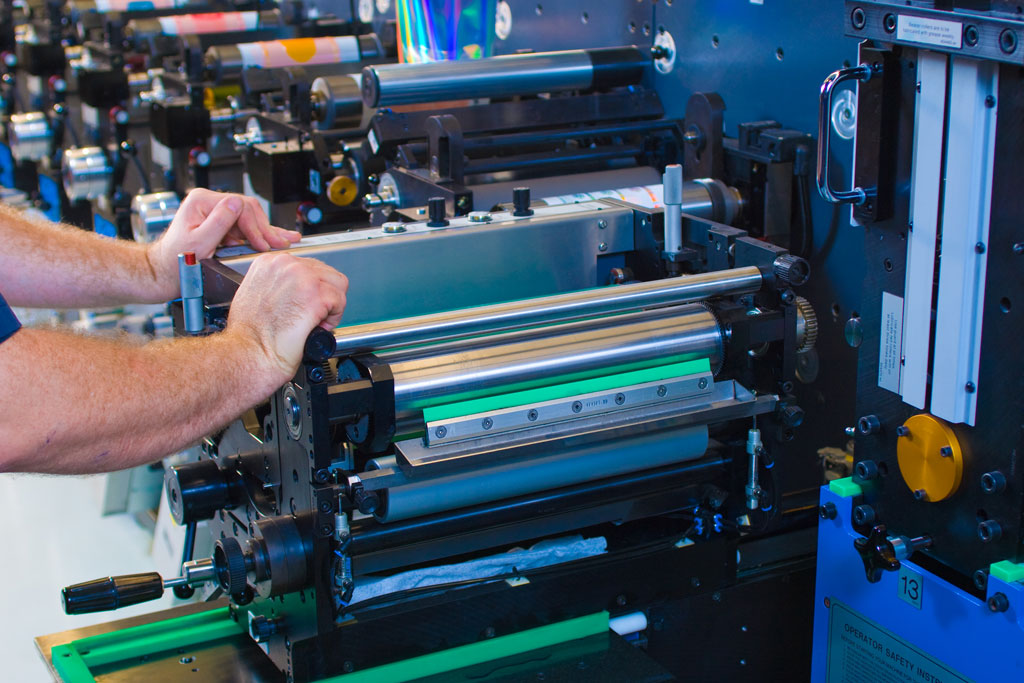 Chicago Custom UV Rotary Screen Printing | Gallas Label & Decal